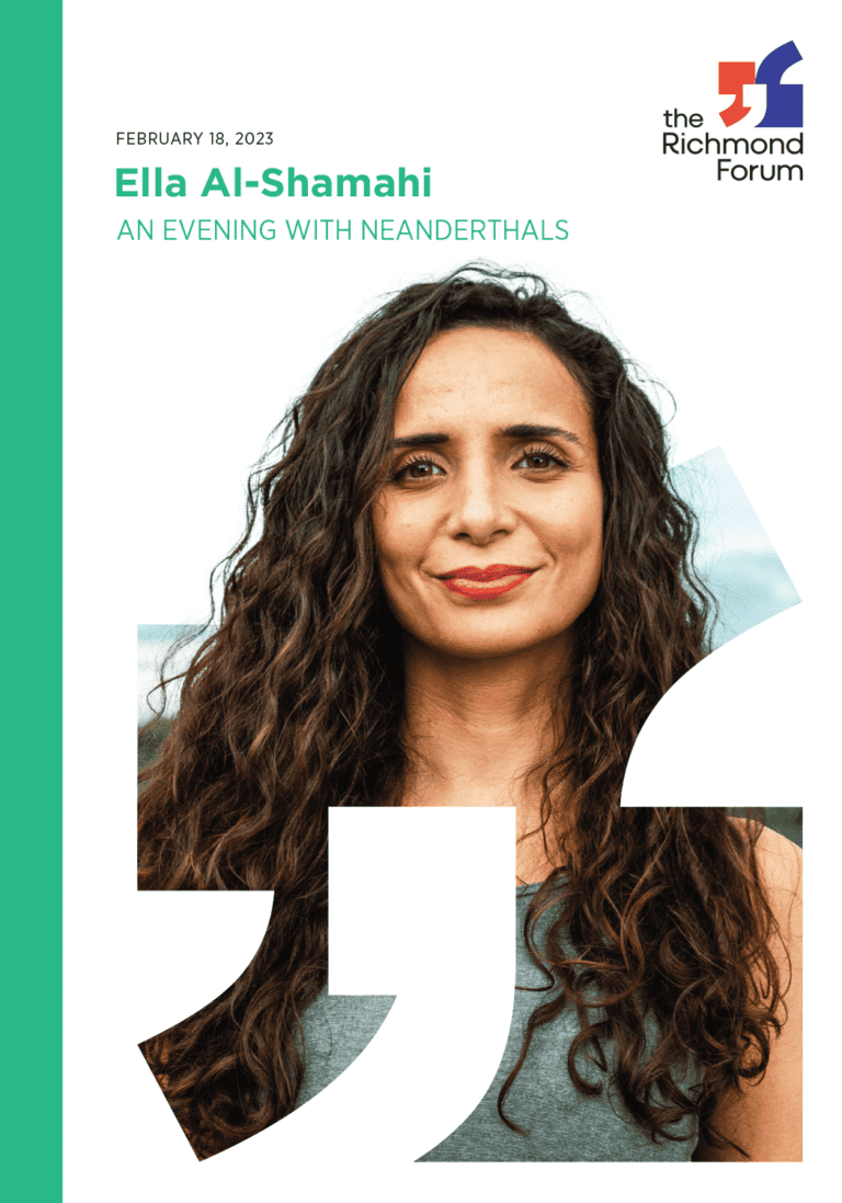 Ella Al-Shamahi - Richmond Forum