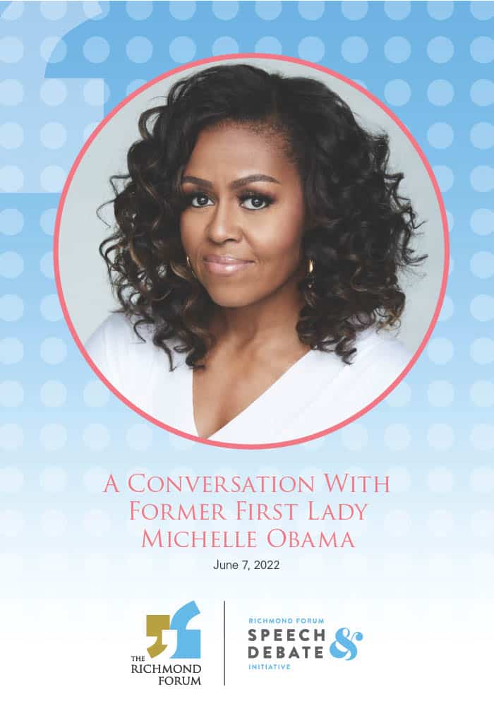 Former First Lady Michelle Obama - Richmond Forum