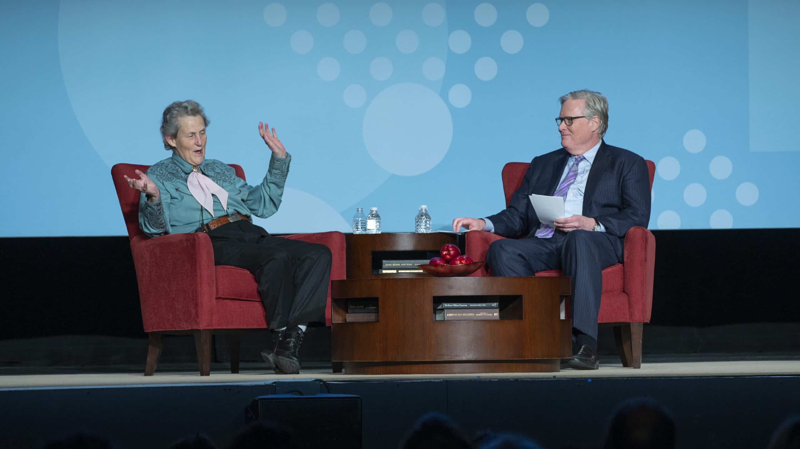 Dr. Temple Grandin with John Donvan - Richmond Forum
