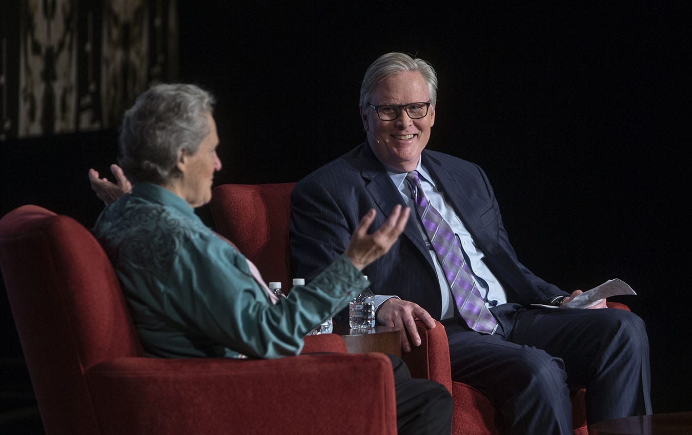 Dr. Temple Grandin with John Donvan - Richmond Forum