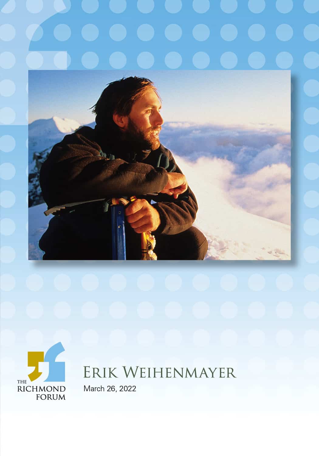 Erik Weihenmayer - Richmond Forum