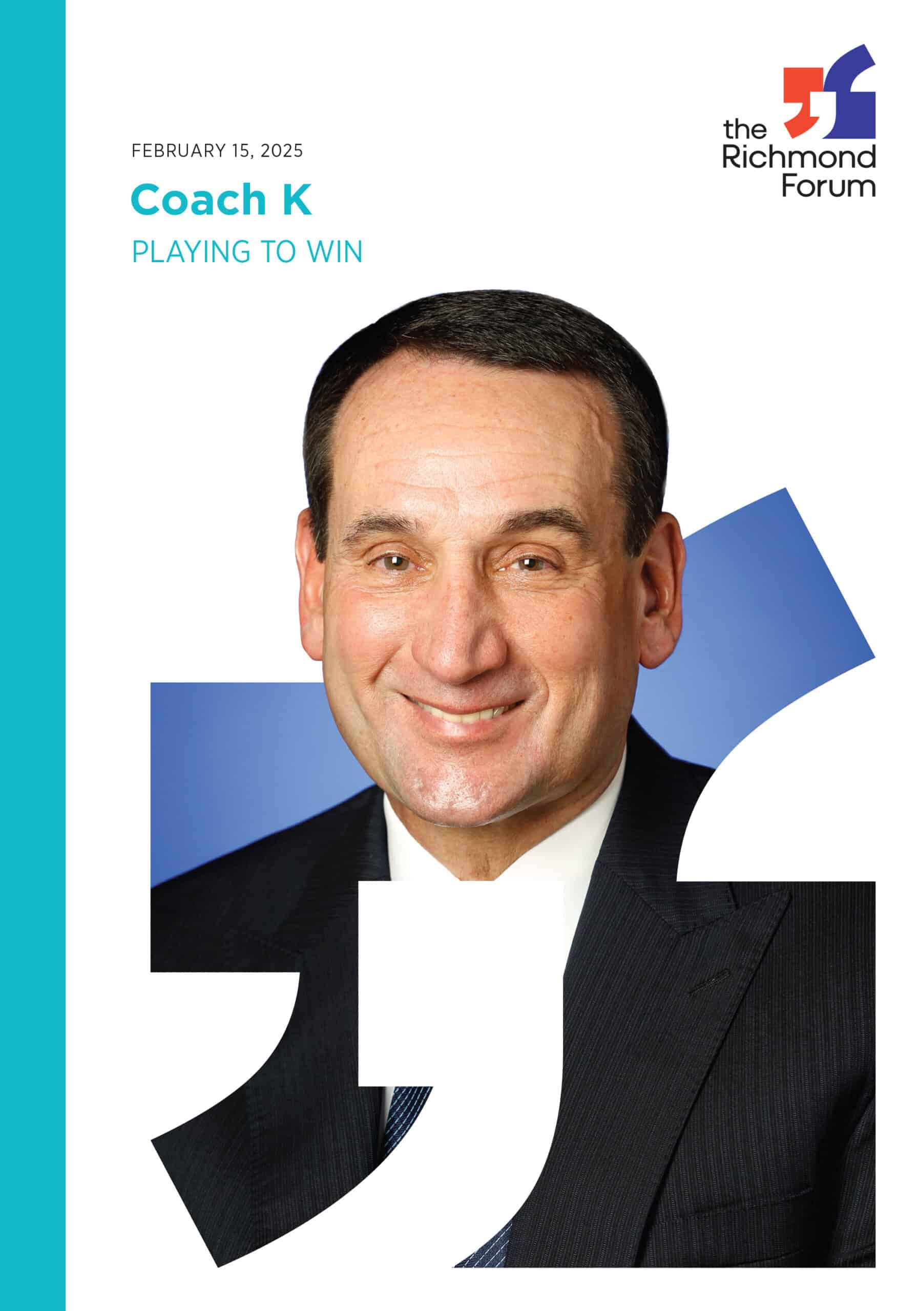 Coach K - Richmond Forum